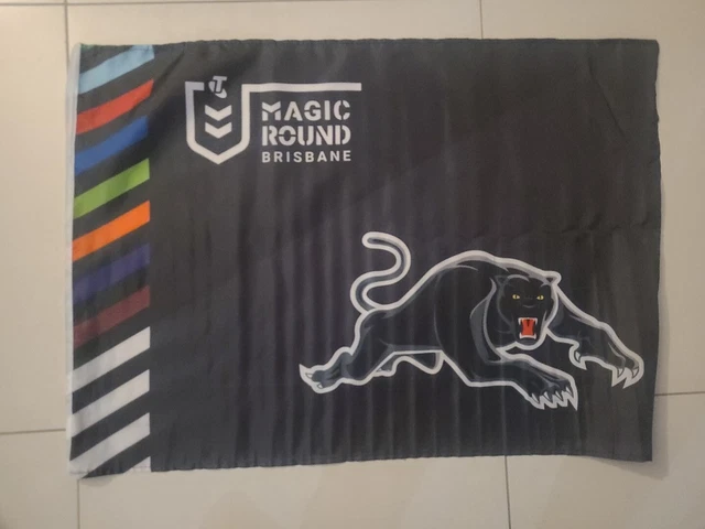 NRL MAGIC ROUND 2024 Penrith Panthers Flag $15.00 - PicClick AU