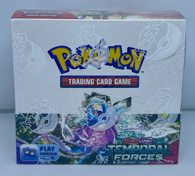POKÉMON TCG: SCARLET & Violet TEMPORAL FORCES Booster Box - Sealed $180 ...