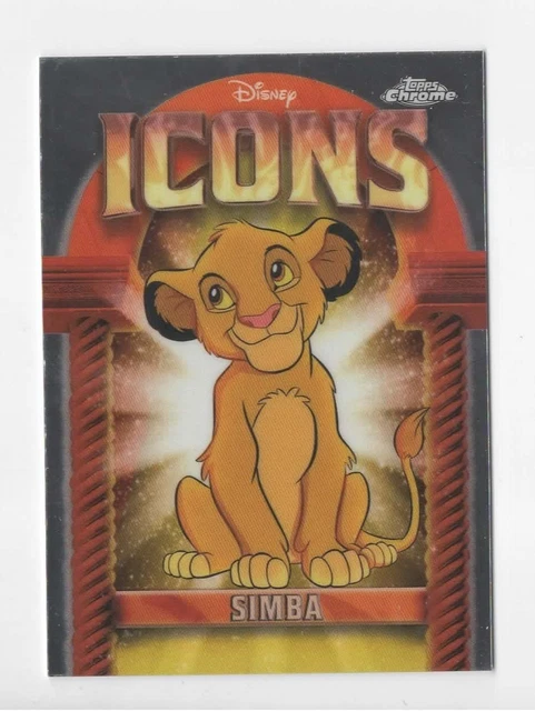 TOPPS DISNEY CHROME 2025 Icons Simba Lion King Card DI-27 £9.99 - PicClick UK