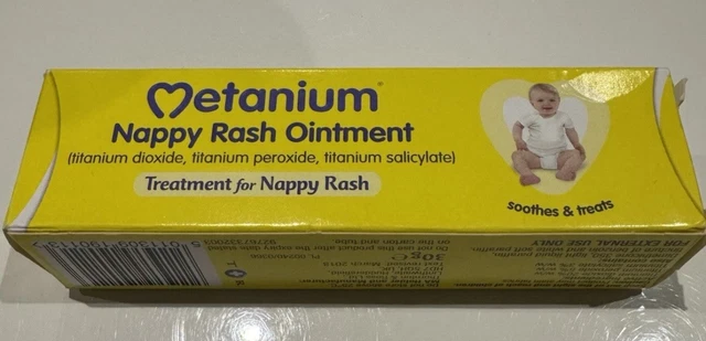METANIUM NAPPY RASH Ointment exp oct 2025. New, sealed. £26.72 ...