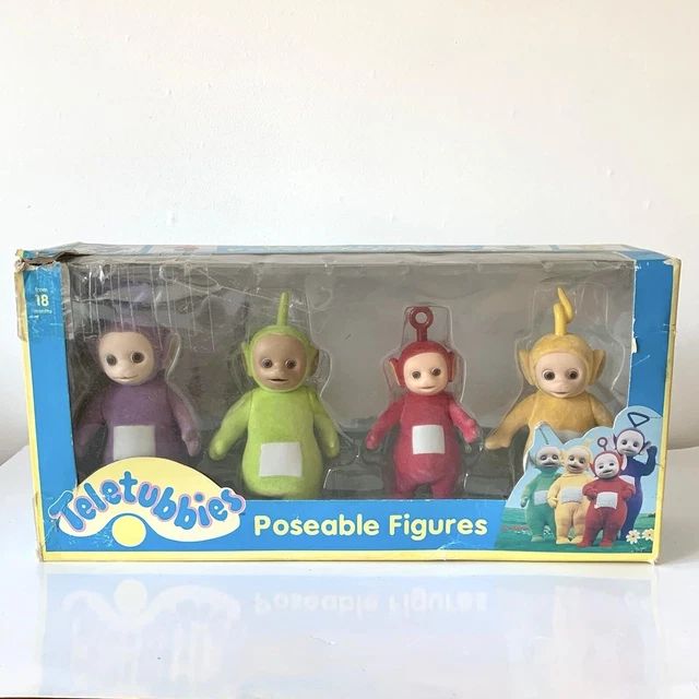 TELETUBBIES POSEABLE FIGURES Vintage Toy Models In Box £29.40 - PicClick UK