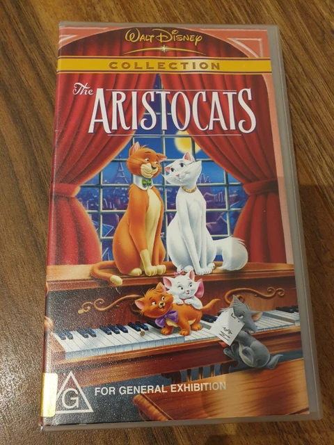 VHS WALT DISNEY Classics “THE ARISTOCATS”. Limited Release. General ...
