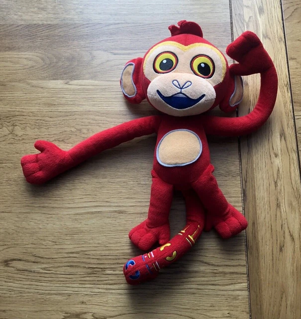 CBEEBIES TINGA TINGA Tales "Red Monkey" Talking Soft Toy Plush G53 £9. ...