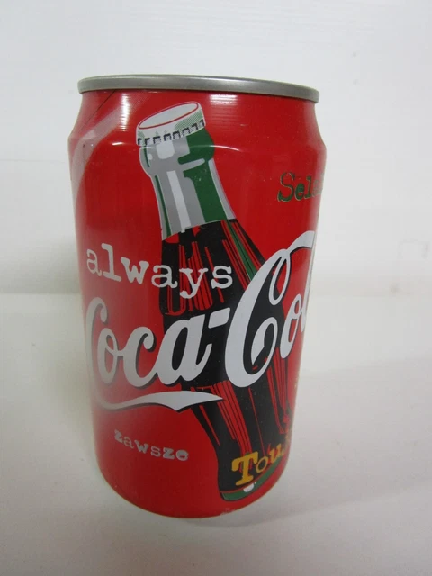 COCA COLA CANS. 330ml always coca cola logo from indonesia. 1996. top ...