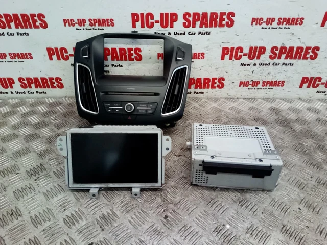 FORD FOCUS MK3 14-18 Sync II Radio Cd Sat Nav Unit F1BT-18C815-LK ...