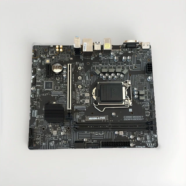 @READ INSIDE@ MSI H510M-A PRO Motherboard Socket 1200 H510 DDR4 ...