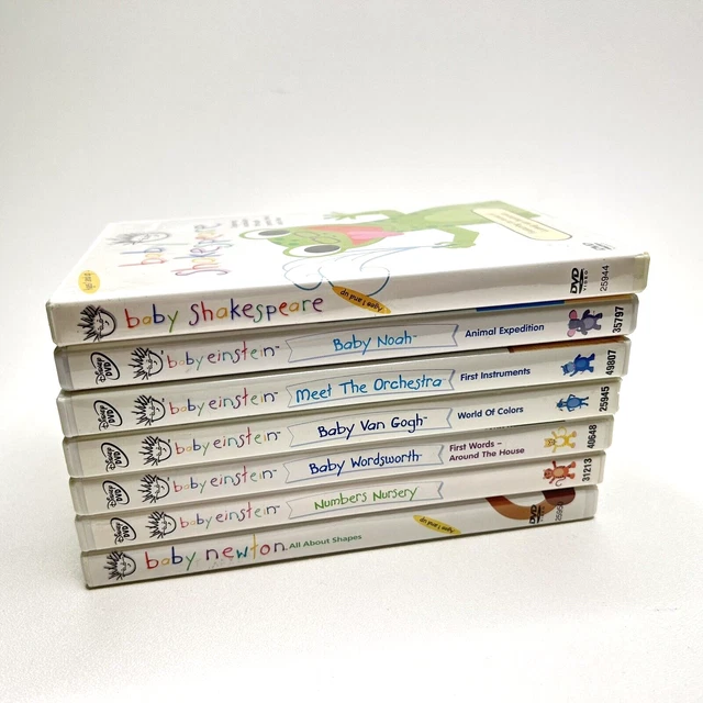 BABY EINSTEIN - 7 Disc DVD Collection Moms' #1 Choice Ages 1 and up $28 ...