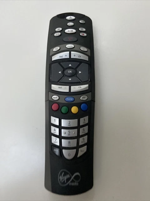 GENUINE ORIGINAL VIRGIN Media V Box Old Style Remote Control £7.00 ...