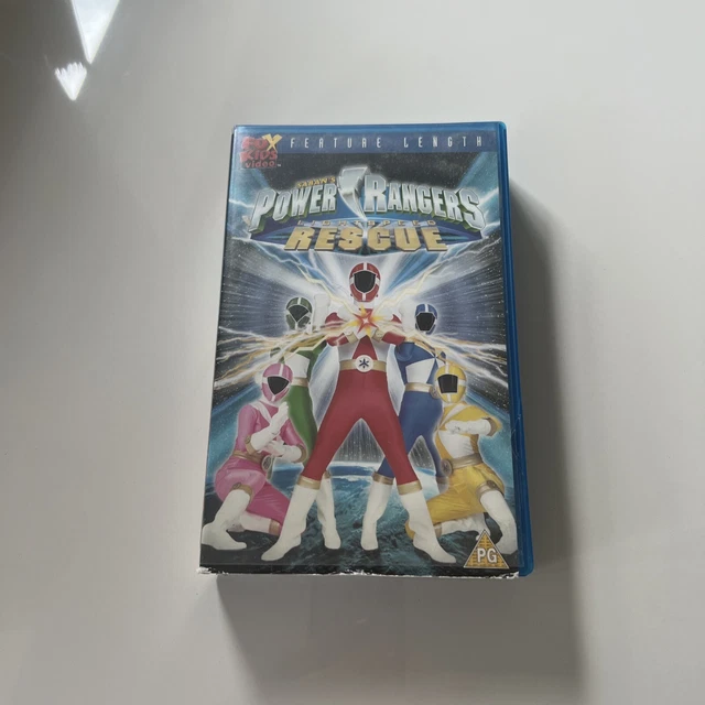 POWER RANGERS LIGHTSPEED Rescue (VHS, 2000) Fox Kids £8.50 - PicClick UK