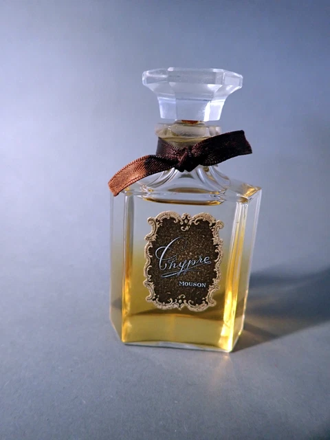 ALTER SEHR SELTENER MOUSON Chypre Flacon mit Top erhaltenem Etikett EUR ...