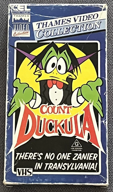 COUNT DUCKULA VHS Tape Very Rare Australian Release Thames Video ...