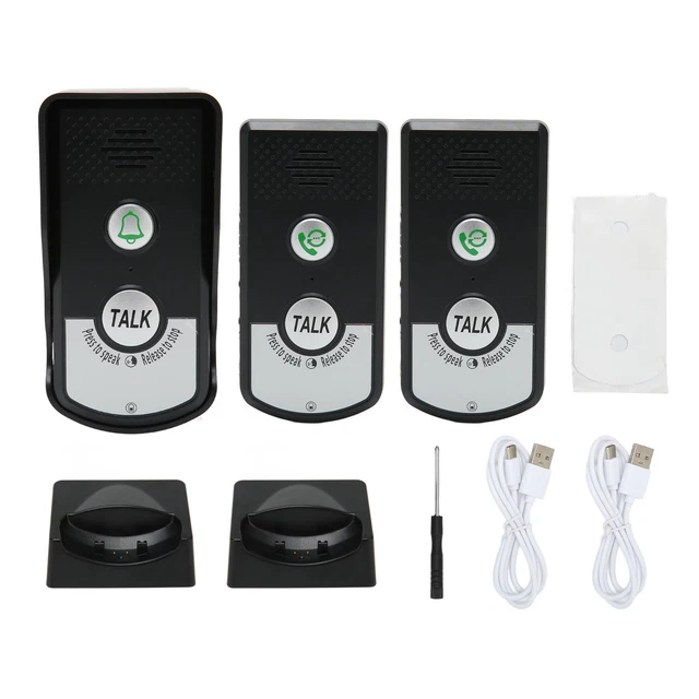 CAMPANELLO CITOFONO VOCALE campanello citofono wireless forte ...