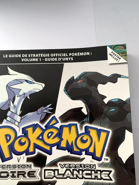 GUIDE POKÉMON VERSION noire & version blanche volume 1- français EUR 35 ...