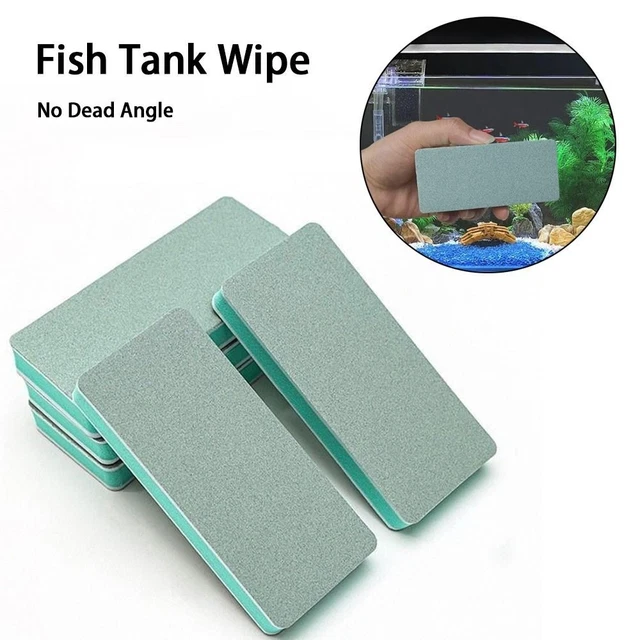 NO DEAD ANGLE Fish Tank Wipe for Clean Water Marks on Inner Glass $11. ...
