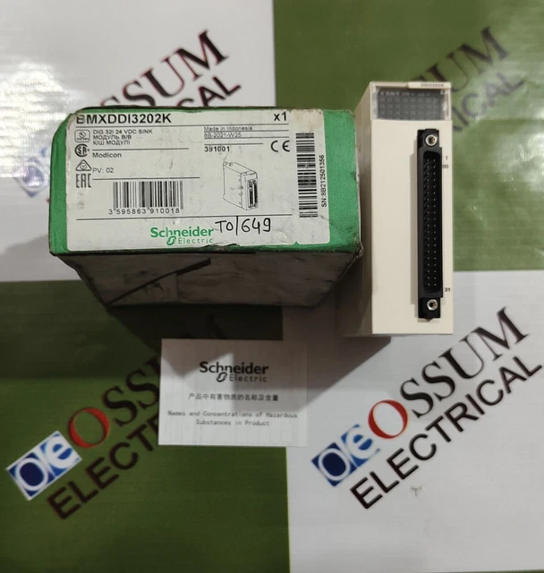 MODULE D'ENTRÉE MODCON Électrique Schneider Bmxddi3202K 24Vdc Livraison ...