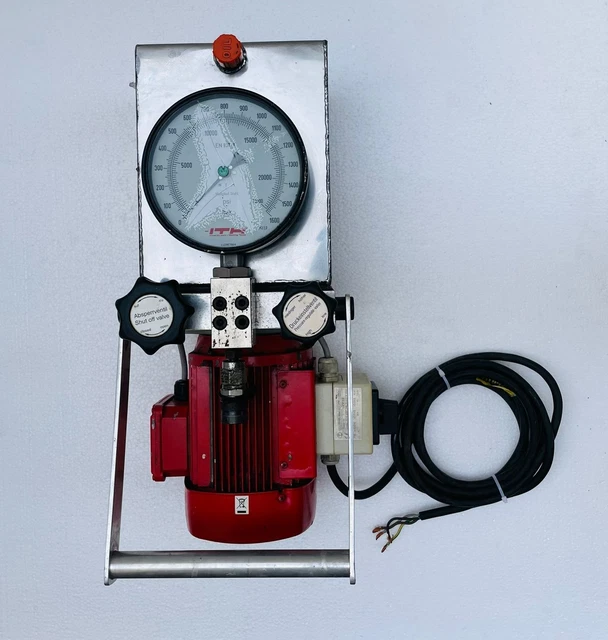 ITH BOLTING ELECTRIC Hydraulic Bolt/ Nut Torque Tensioning Pump 1500 ...