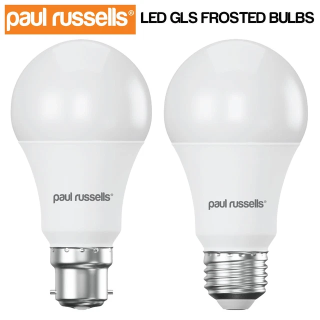GLS LED GLOBE Bulbs Light Energy Savings Lamp Bayonet Cap Screw In BC ...