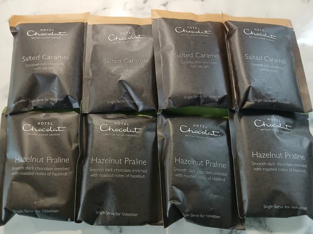 HOTEL CHOCOLAT VELVETISER Hot Chocolate Sachets (BB August 25) £11.10 ...