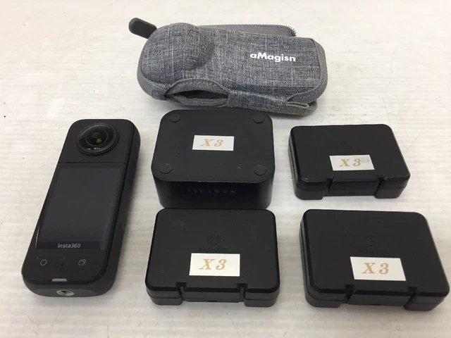 INSTA360 X3 360 Degree Action Camera Live Streaming with Charger ...