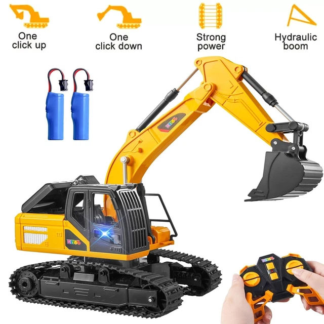 NEW 2.4G REMOTE Control Excavator Dump Truck RC Model Car Toy ...