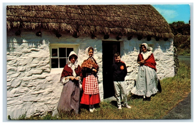 POSTCARD ISLE OF Man Group In Manx Traditional Costume at Cregneish $4. ...