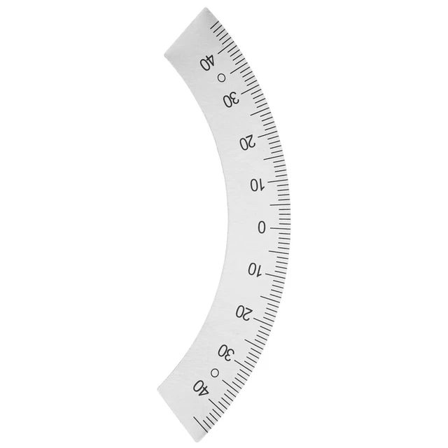 PLASTIC MILLING MACHINE Protractor Angle Plate Scale Ruler 45 Degree £4 ...