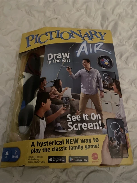 MATTEL GAMES PICTIONARY Air, Family Board Game for Kids and Adults ...