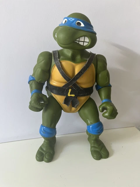 GIANT TMNT LEONARDO (LEO) 1989 Large 13” Vintage Teenage Mutant Ninja ...