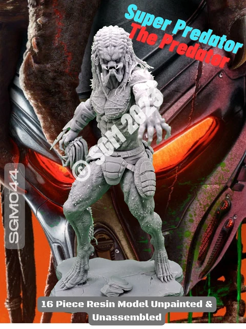 KIT MODÈLE EN résine Super Predator The Predator non peint et non ...
