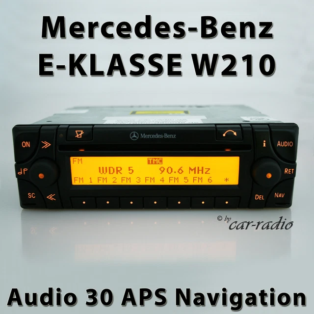 ORIGINAL MERCEDES AUDIO 30 APS Becker W210 Navigationssystem E-Klasse ...
