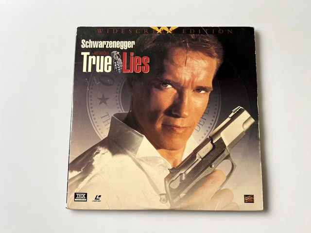 TRUE LIES (1994) NTSC Laserdisc Movie 2 Discs Arnold Schwarzenegger $20 ...