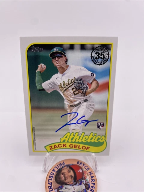 ZACK GELOF 2024 Topps Series1 1989 auto RC #89BA-ZGE 🙂 EUR 56,07 ...