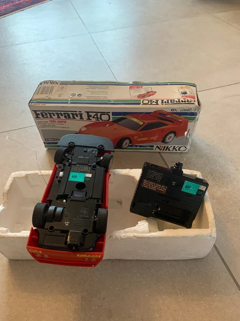 VOITURE TÉLÉCOMMANDÉE NIKKO ferrari F40 collection RDC 20680 /3 EUR 35 ...