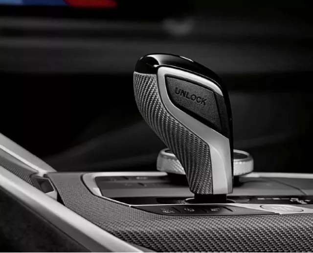GENUINE BMW CARBON and Alcantara gear selector lever. 61315A40305 ...