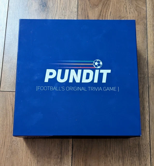 PUNDIT - PUNDIT Games (2021) Football Trivia Punditry Game - Open ...