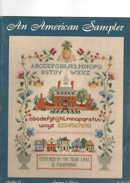 POINT DE CROIX livret sampler ABC American sampler EUR 3,00 - PicClick FR