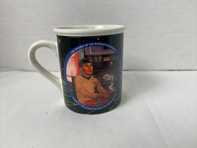 VINTAGE SULU HELMSMAN Star Trek 0684.15 1983 Cup Mug Hamilton ...