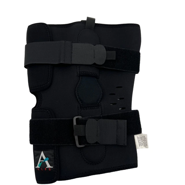 ALPS COOL FIT Knee Brace Hinge Wrap Around XXXL Medial Lateral support ...