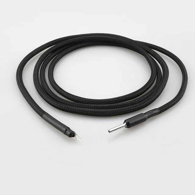 PURE SILVER GROUND / Earth Grounding Wire Turntable GND Hifi Audiophile ...