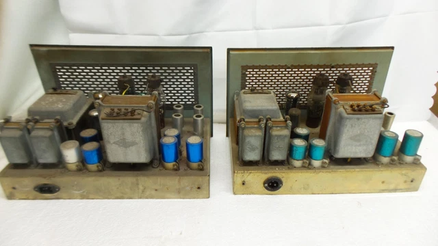 VORTEXION WILLIAMSON VALVE amplifier pair for restoration £1,000.00 ...