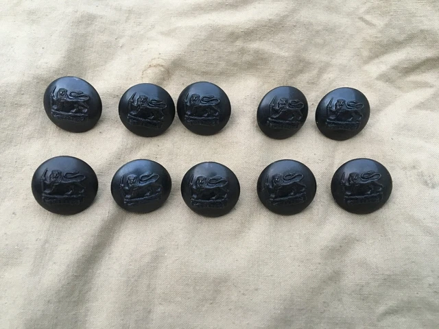 ORIGINAL RHODESIAN ARMY Rhodesia Regiment Dress Greens Black Buttons x ...
