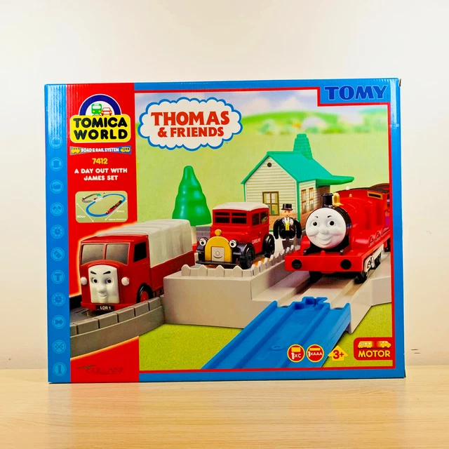 JAMES SET - Thomas & Friends Trackmaster Battery Motorised Railway ...