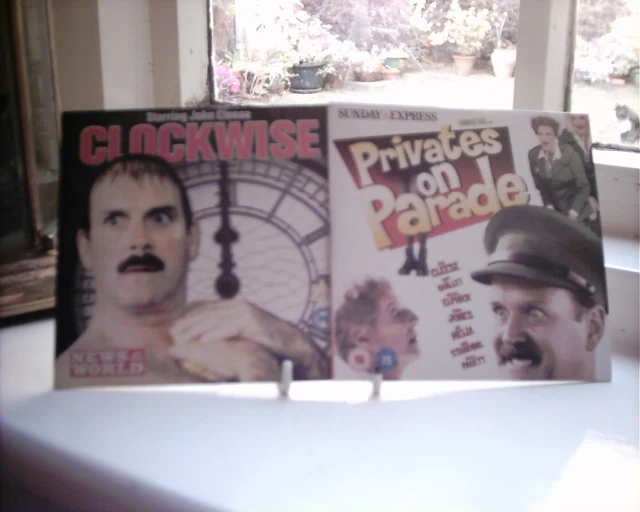 &CLOCKWISE& & "PRIVATES ON PARADE" (2 Promo. DVD's, both starring JOHN ...