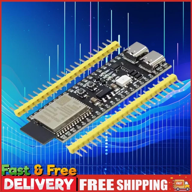 Esp32 Esp32 S3esp32 C3 Esp32 Development Board Dual Type C Esp32 C3 Devkitm 1 £899 Picclick Uk