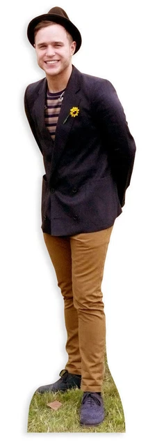 OLLY MURS SILHOUETE Grandeur Nature Découpée Pop Star Singer Port ...