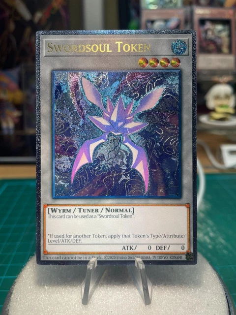 YU-GI-OH CUSTOM SWORDSOUL Token Purple Ultimate Rare TCG OCG Presale 1/ ...
