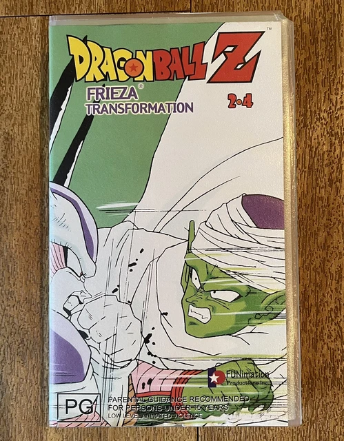 DRAGON BALL Z VHS 2.4 Frieza Transformation Video Tape Madman Anime £18 ...