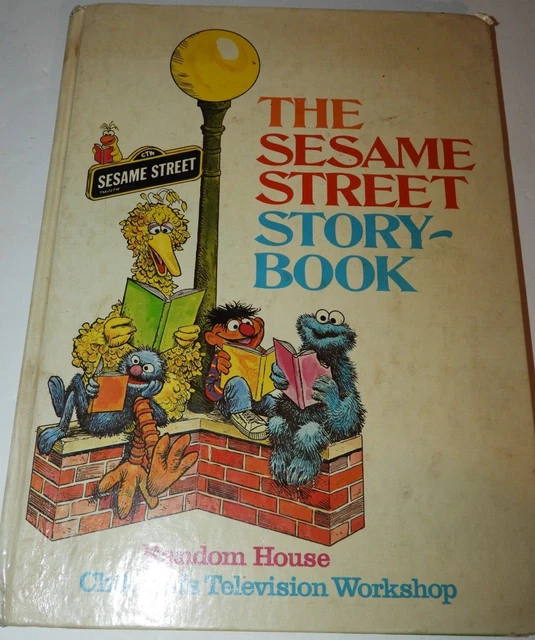 VINTAGE THE SESAME Street Storybook 1971 Random House HC Jim Henson £6. ...