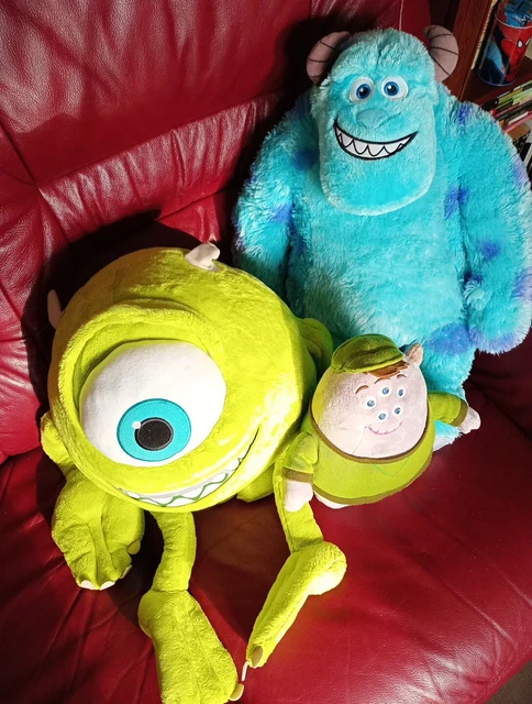 MONSTERS INC MIKE, Sully & Squishy Plushes Disney Pixar Monsters ...