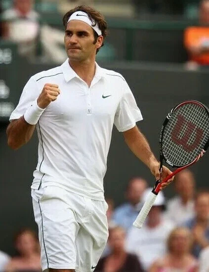 NIKE RF ROGER Federer Tennis Shirt Polo Wimbledon - 2011 Championship ...